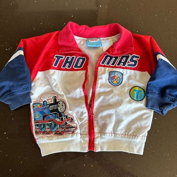 Thomas & Friends | Jackets & Coats | Thomas Friends Red And White Kids ...